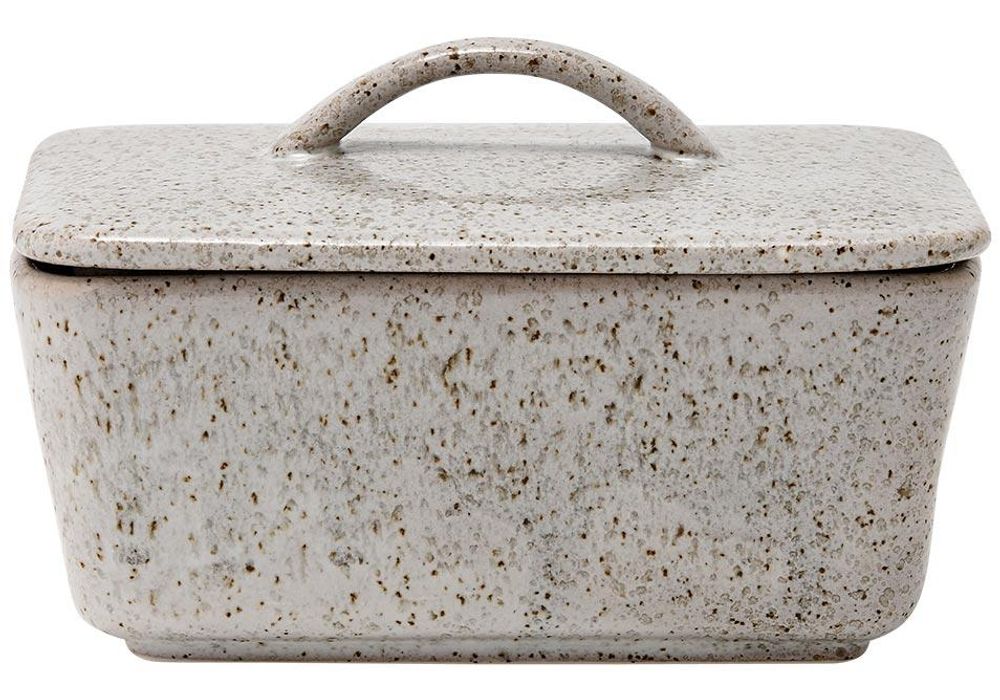 Ladelle Artisan Butter Dish - 14x9.5x9cm | Buy online at The Nile