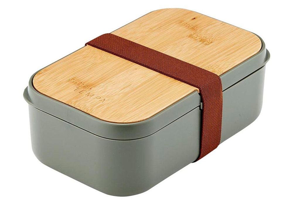 Tempa Bento Lunch box (Green) - 19.5x12.25x7.35cm | Buy online at The Nile