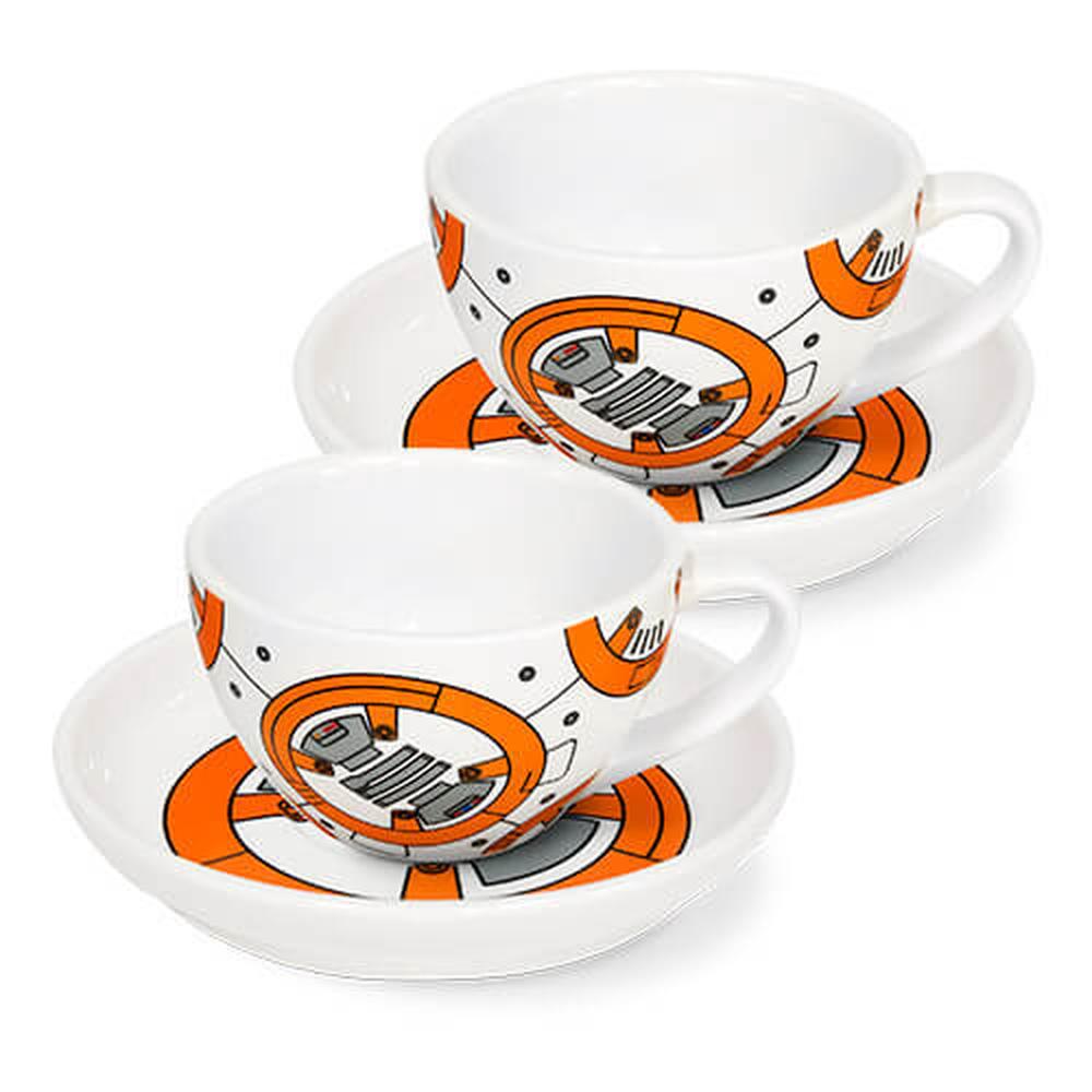 Star Wars Teacups and Saucers, Set of 2 (BB8) | Buy online at The Nile