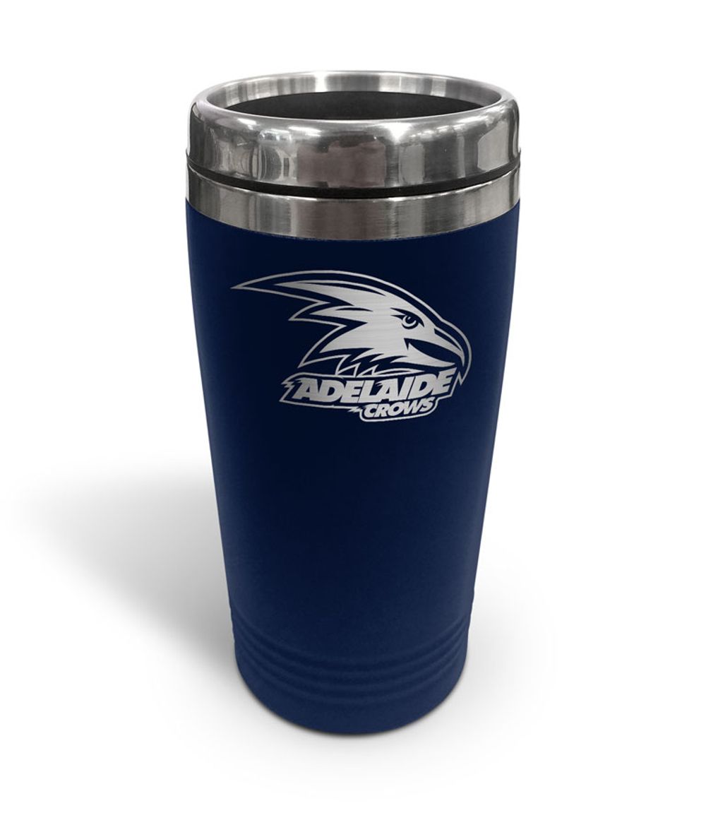 Licensing Essentials AFL Travel Mug Stainless Steel (Adelaide Crows ...