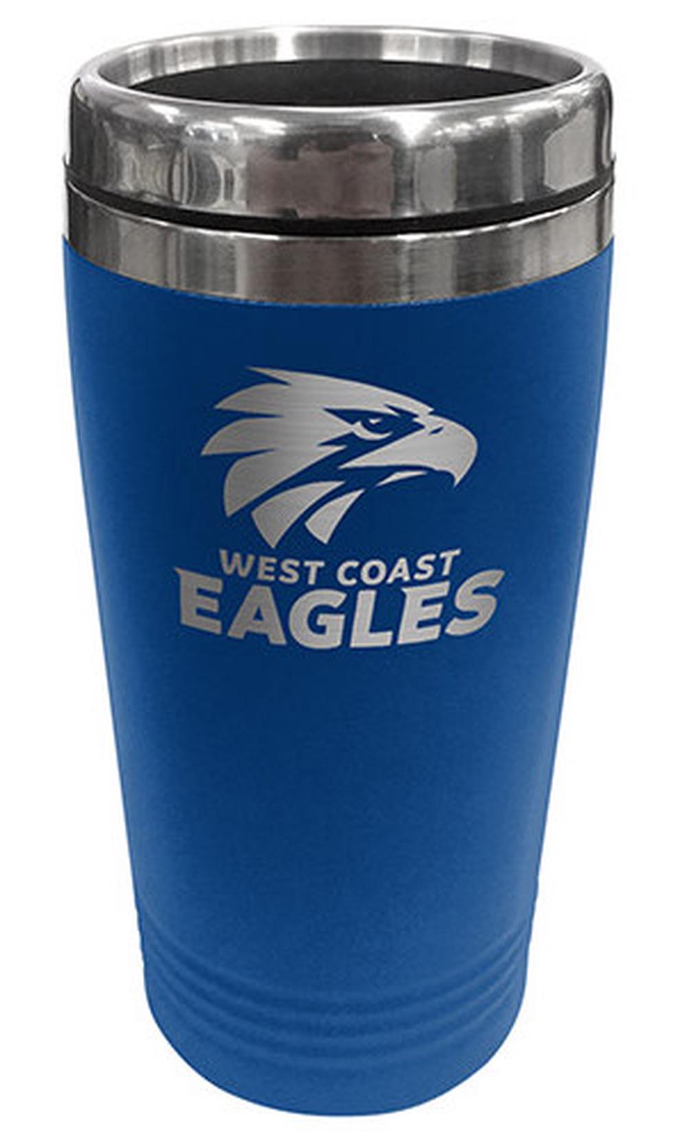 Licensing Essentials AFL Travel Mug Stainless Steel (West Coast Eagles ...