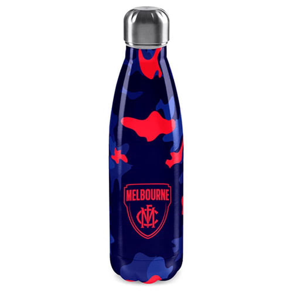 Licensing Essentials NRL Drink Bottle Stainless Steel (Melbourne Demons) | Buy online at The Nile