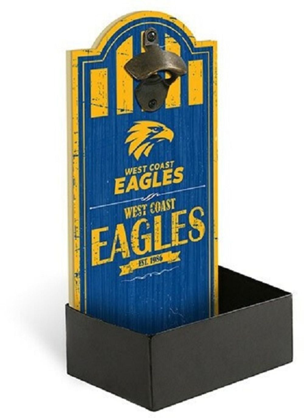 Licensing Essentials AFL Bottle Opener MDF Sign: West Coast Eagles ...