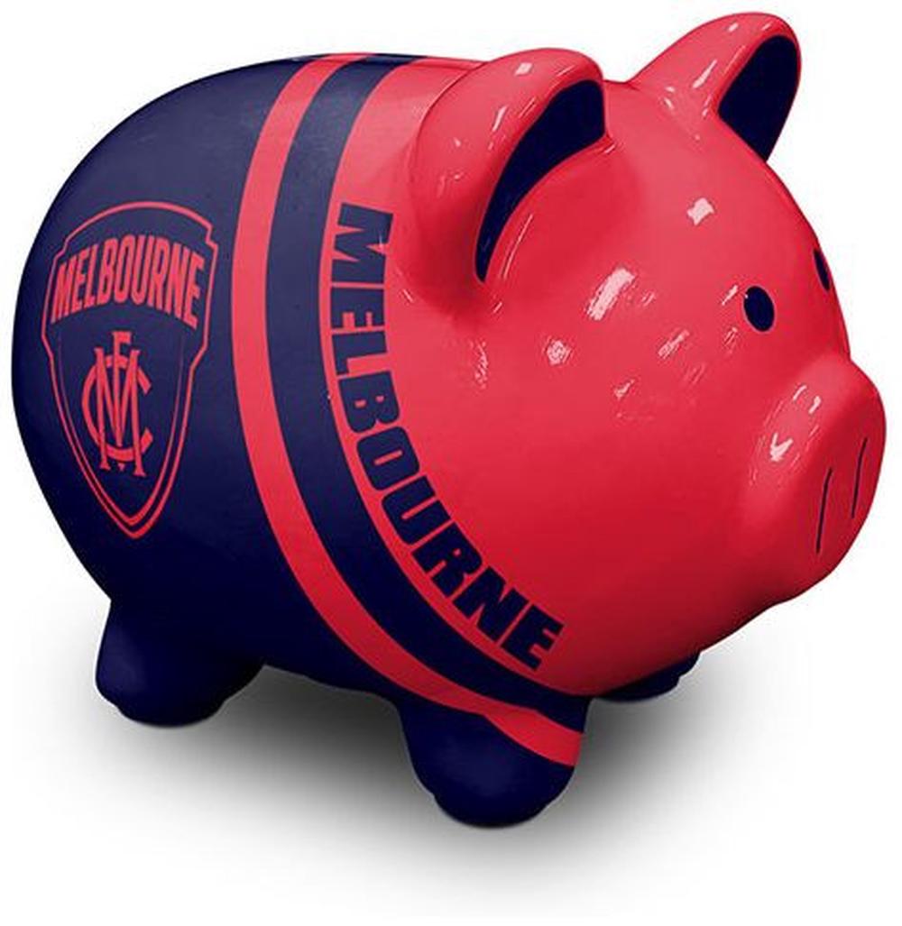 Licensing Essentials AFL - Melbourne Demons Piggy Money Box | Buy ...