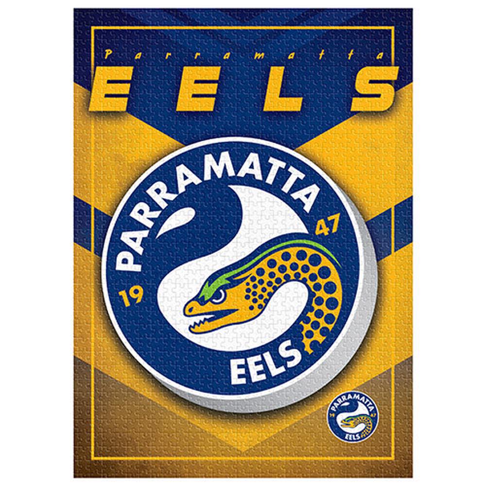 Licensing Essentials NRL Team Logo: Parramatta Eels Jigsaw Puzzle, 1000 ...