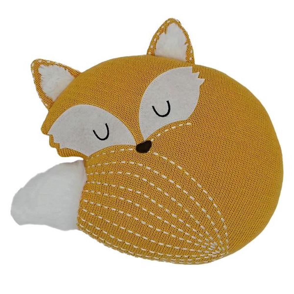 Living Textiles Knitted Character Cushion (Fox) - 32.5x25cm | Buy ...