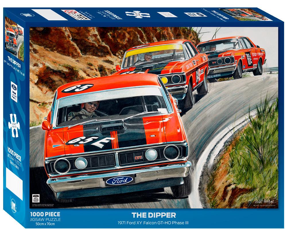 Impact Puzzles Ford: The Dipper 1971 - XY Flacon GT-HO Phase III Jigsaw ...