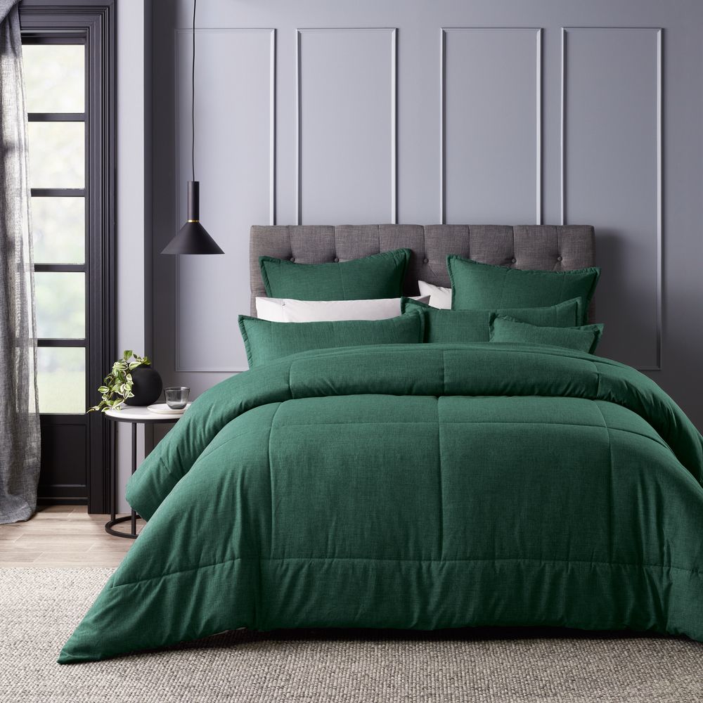 Bianca Maynard Comforter Set (Green) - Queen/Double | Buy online at The ...