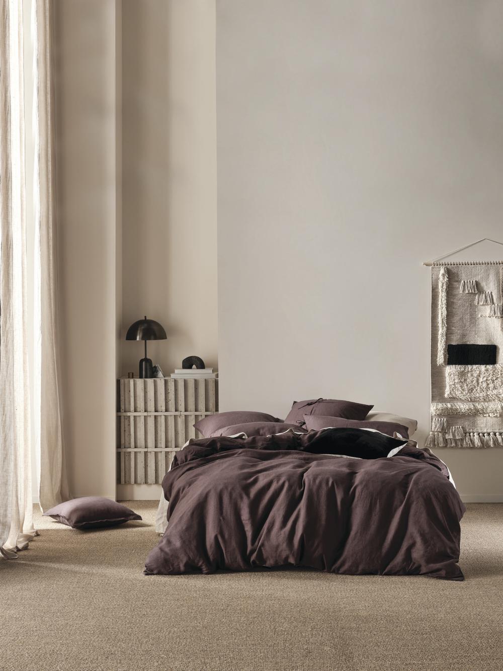 Linen House Nimes Quilt Cover Set (Espresso) - King | Buy online at The ...