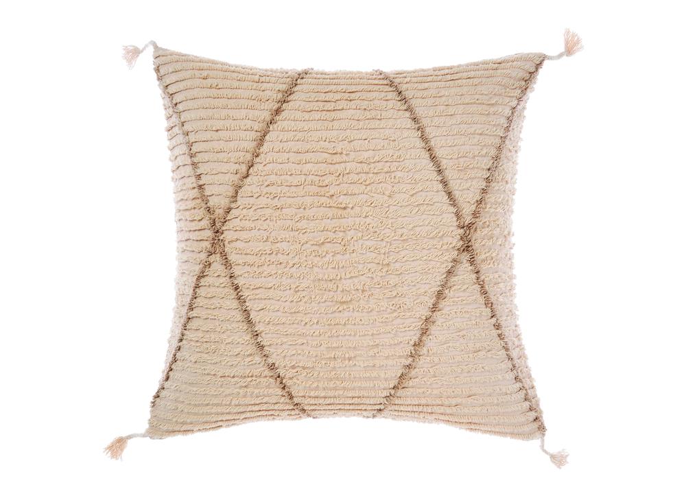 Linen House Asha Pillowcase (Sand) - European | Buy online at The Nile