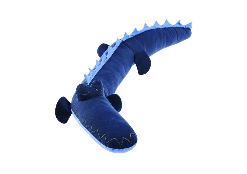 Linen House Kids Cuddly Croc Novelty Cushion (Navy) | Buy online at The ...