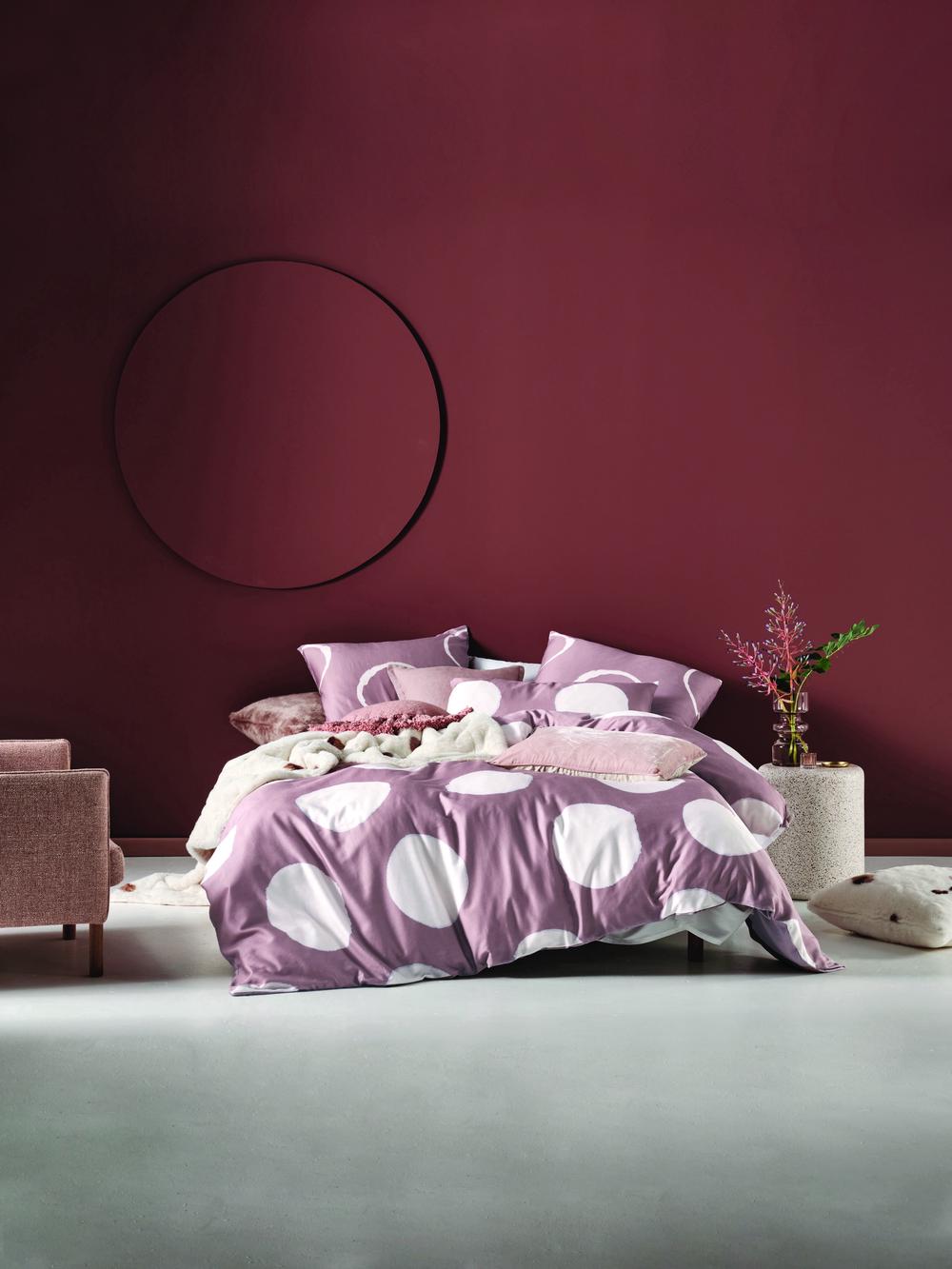 Linen House Keegan Quilt Cover Set (Dusk) - Queen | Buy online at The Nile