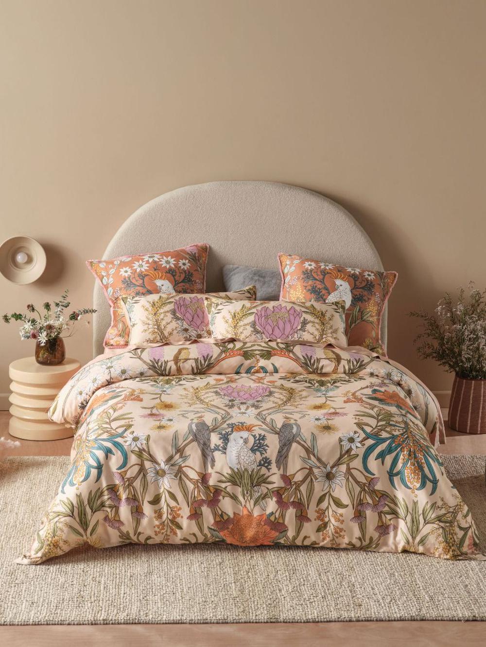 Linen House Victoria Apricot Quilt Cover Set - King | Buy online at The ...