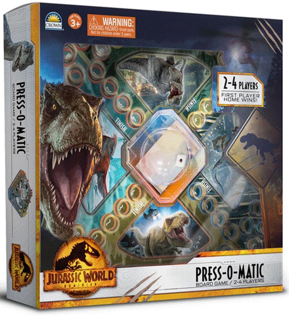 Mjm Jurassic World Press-o-matic Game | Buy Online At The Nile
