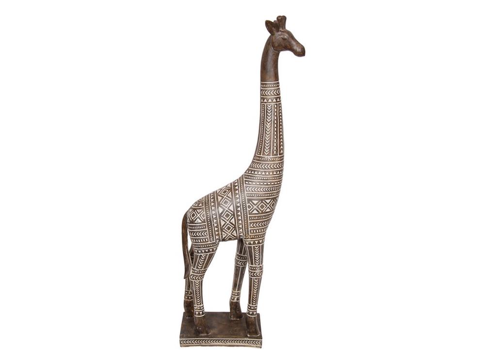 Rolling Hills Homewares Batik Boho Tribal African Giraffe Figurine ...