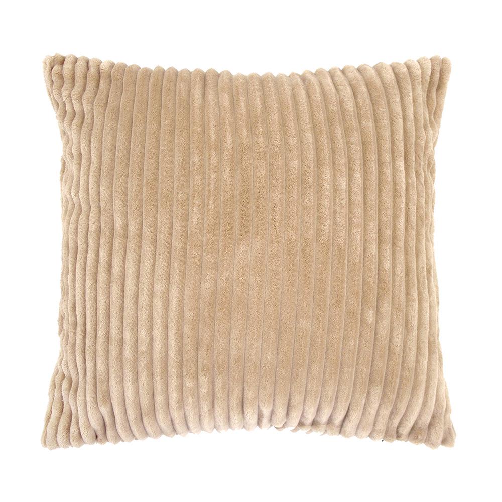 Bambury Channel Cushion Filled (Shell) - 50x50cm | Buy online at The Nile