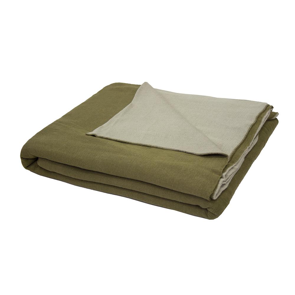 Bambury Dolores Throw (Olive) | Buy online at The Nile