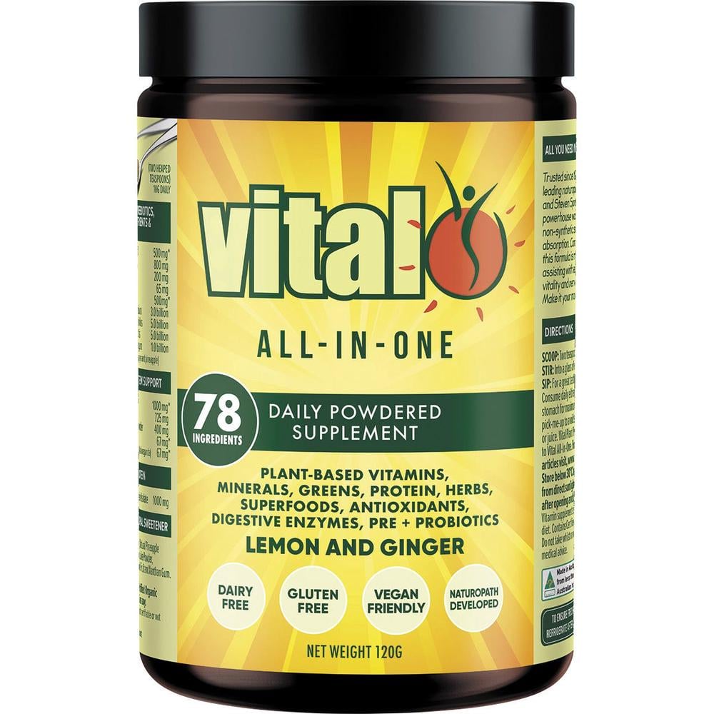 Martin & Pleasance Vital All-In-One Daily Supplement Lemon & Ginger ...