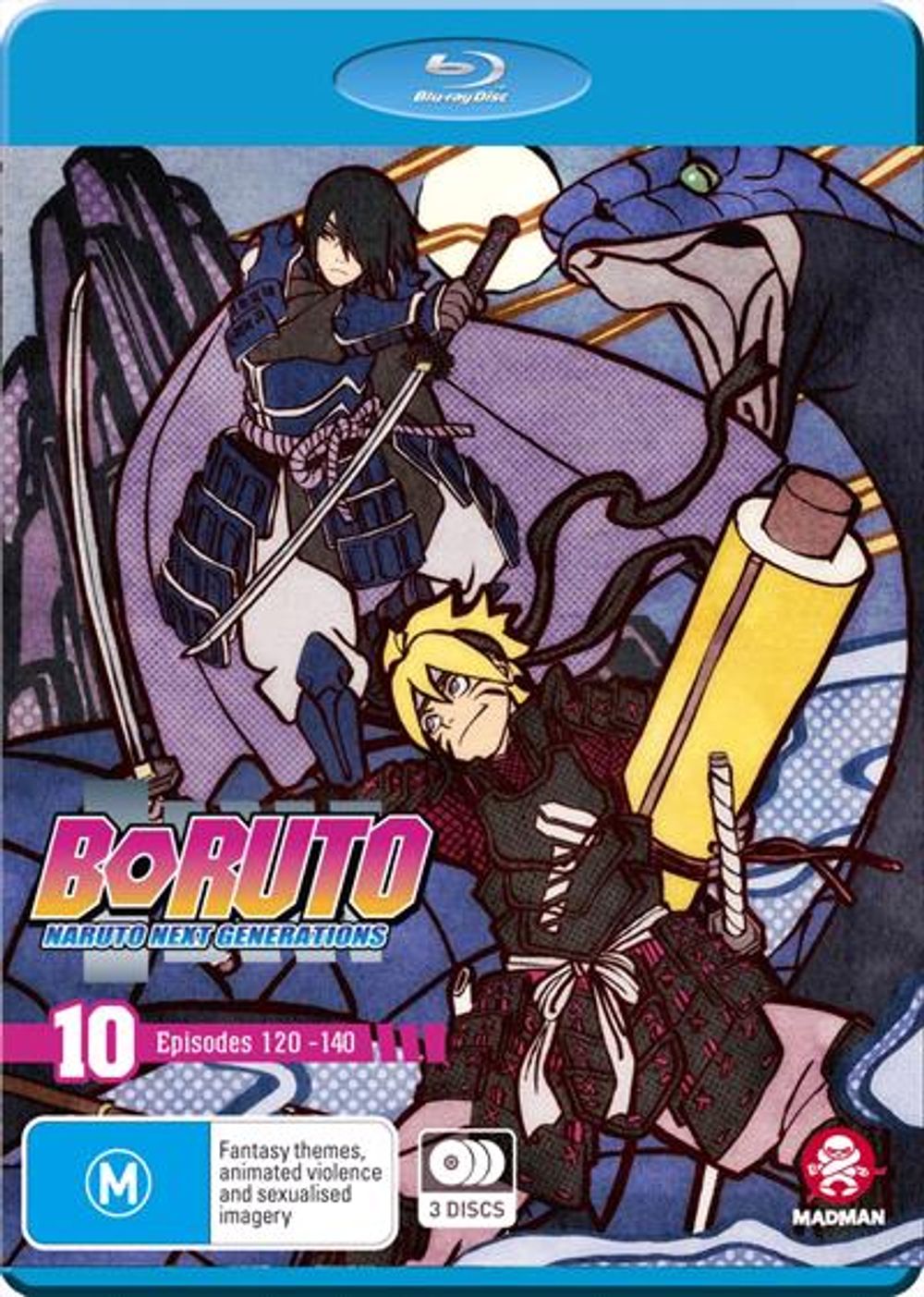 Boruto - Naruto Next Generations: Part 10: Eps 120-140, Blu-Ray | Buy ...