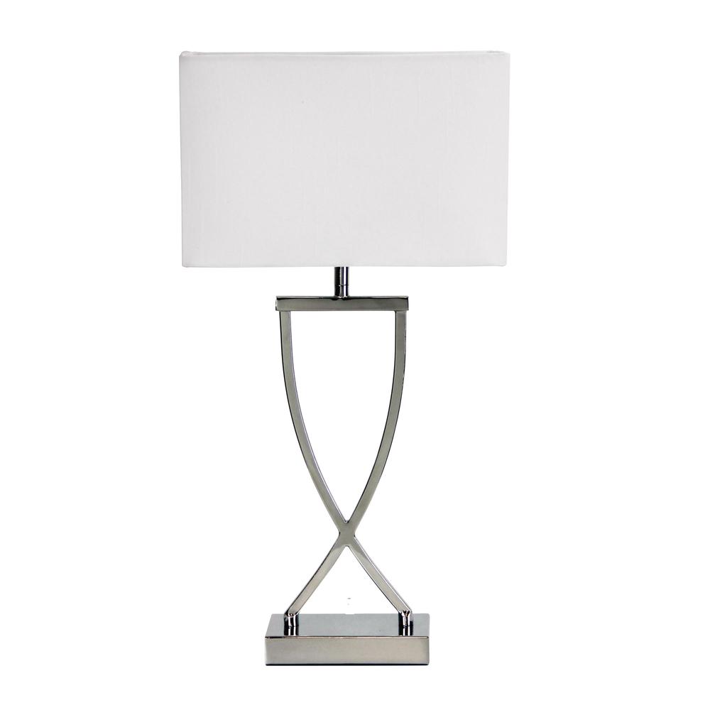 Oriel Lighting Chi Bedside Lamp (Chrome) | Buy online at The Nile