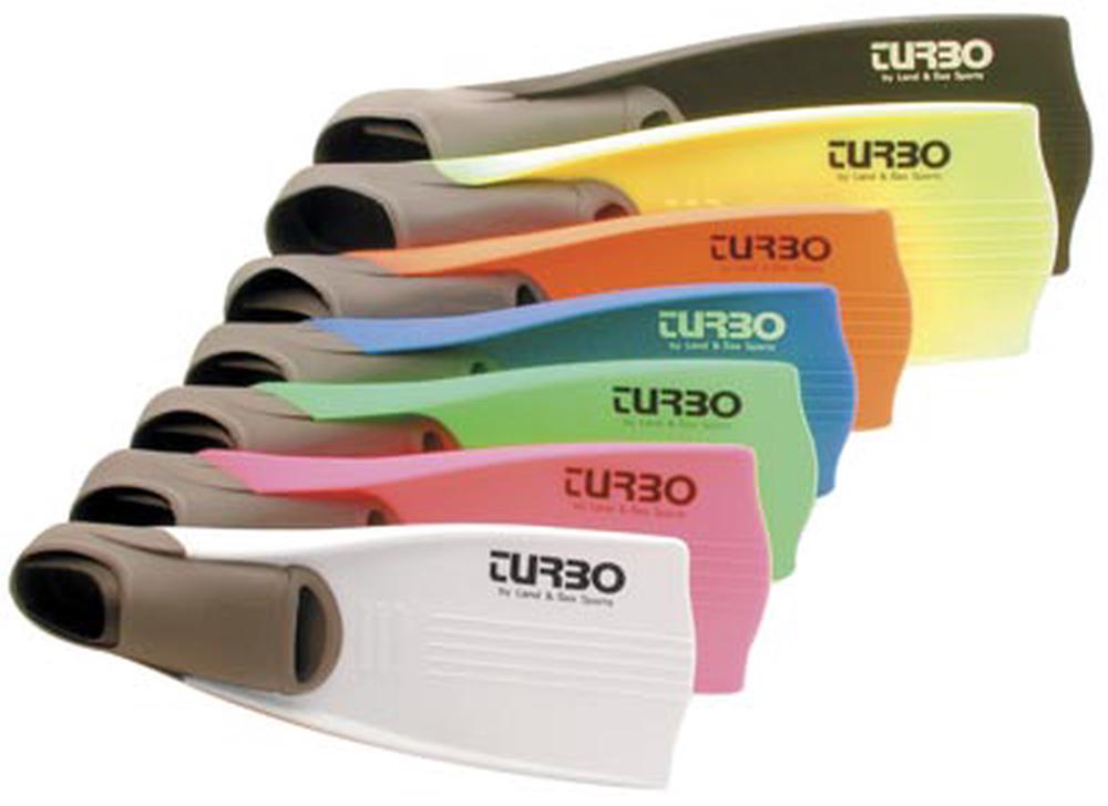 Land & Sea Sports Hire-Turbo Fin (White) - XXS | Buy online at The Nile