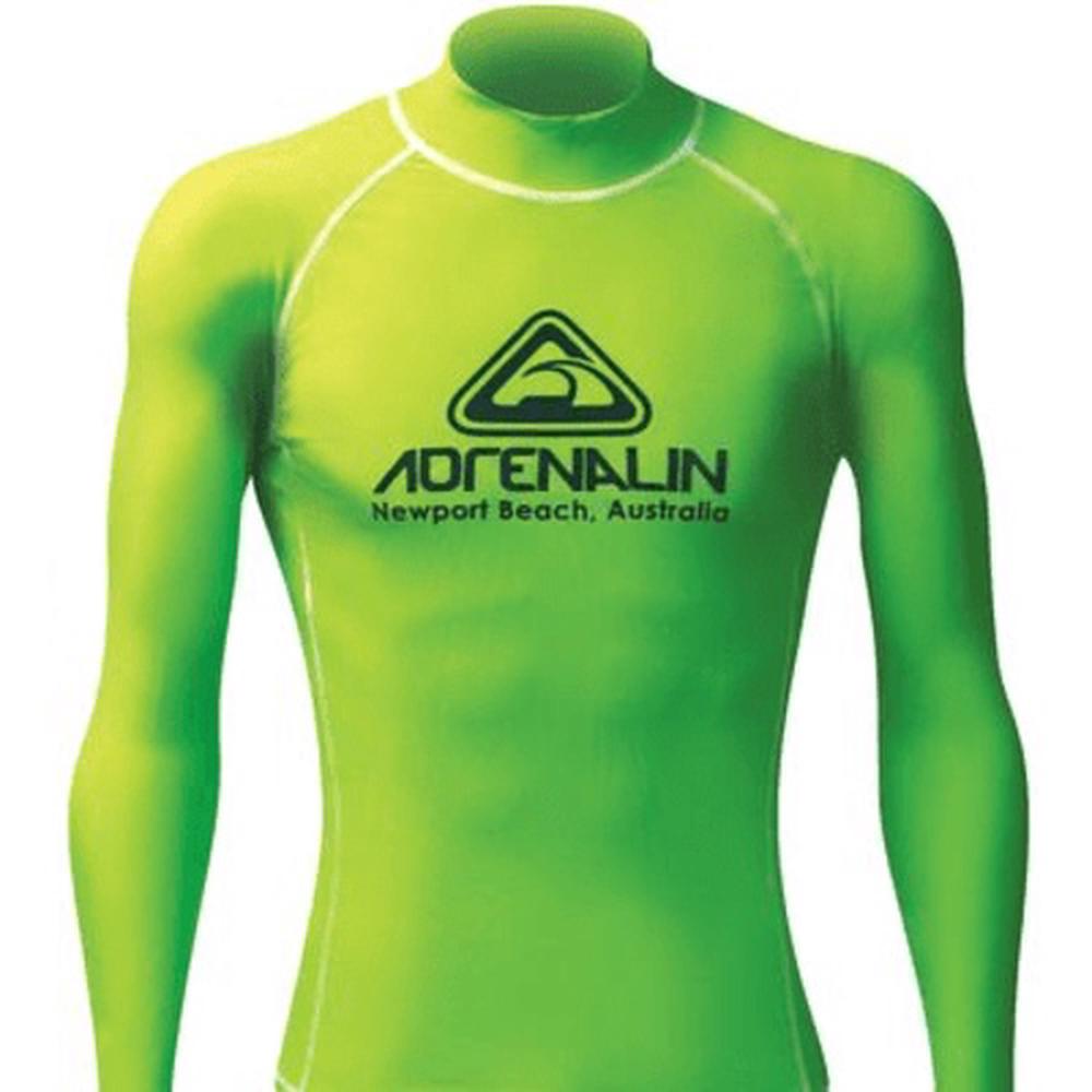 Adrenalin Men's High Visibility Rash Vest (Lime) - Large | Buy online ...