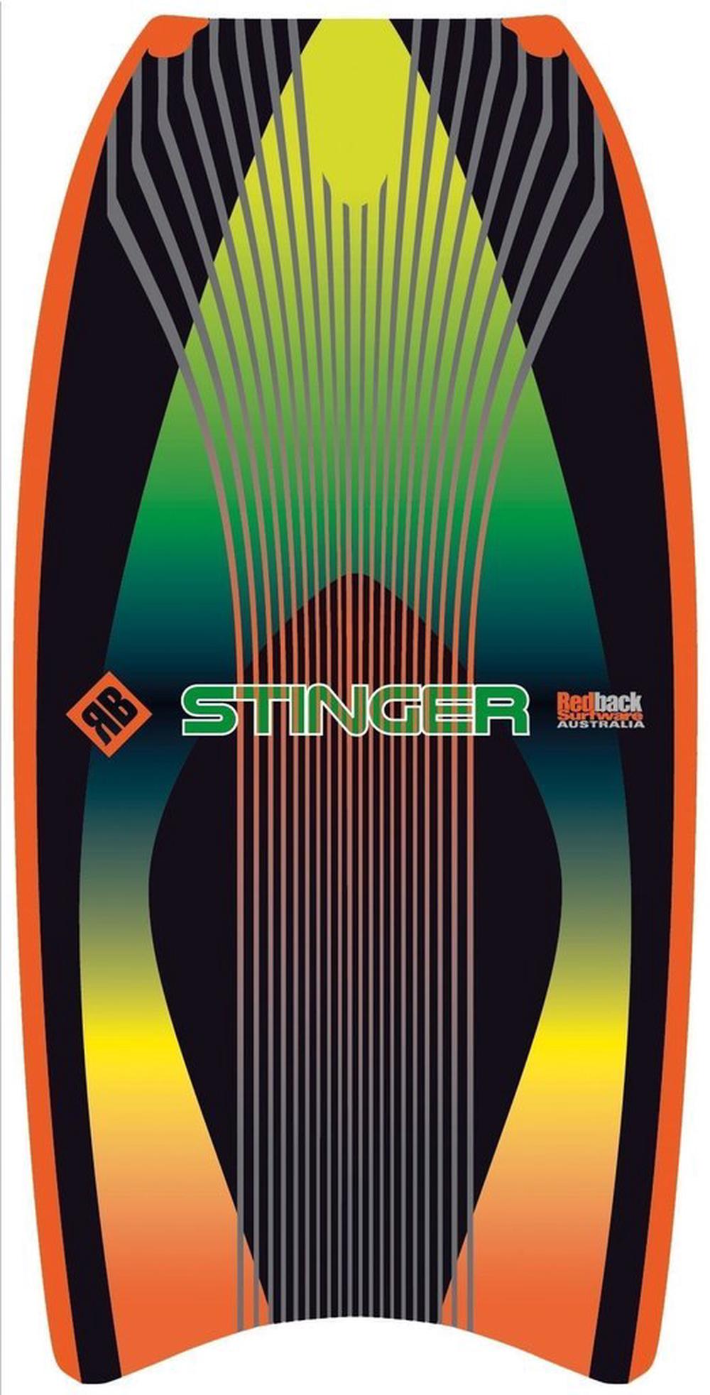 Redback Stinger Bodyboard (Orange) - 42 Inch | Buy online at The Nile