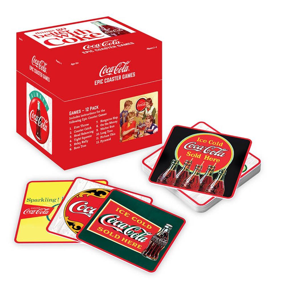 Coca-Cola Epic Coaster Games | Buy online at The Nile