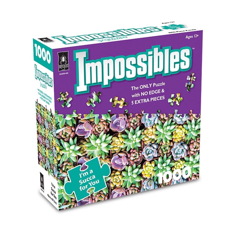 BePuzzled Impossibles: I'm A Succa For You Jigsaw Puzzle, 1000 Piece ...