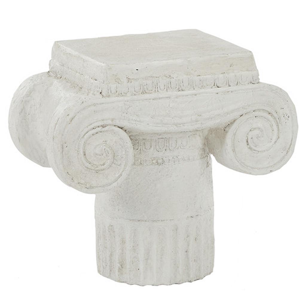 Hub Living Volute Composite Plinth (White) - 25x23cm | Buy online at ...