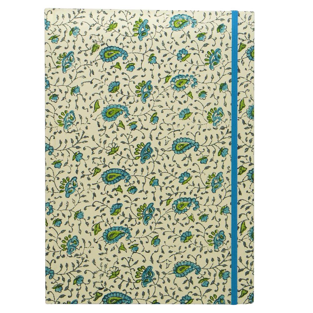 Lantern Studios Journal Indian (Blue Bodhi) - A4 | Buy online at The Nile