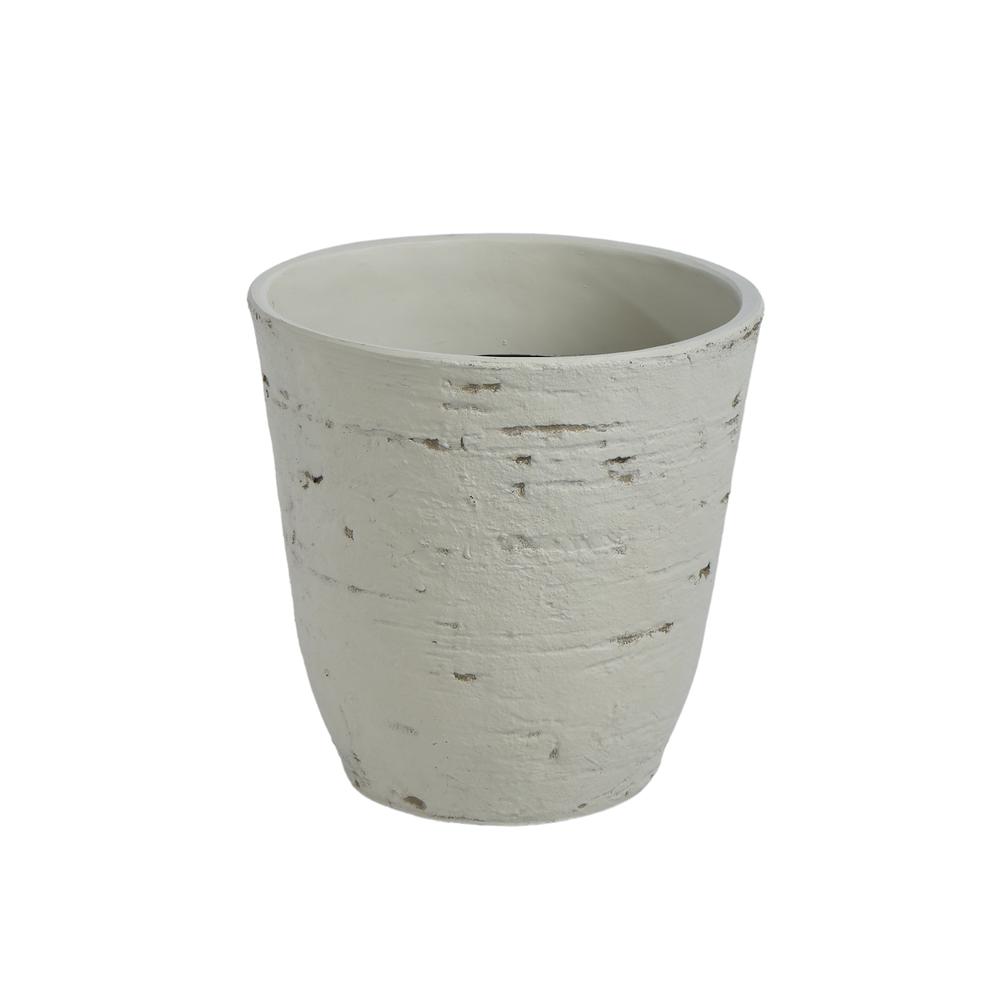 Rogue Rustic Stone Look Planter Pot (Rustic Cream) - 28x28x29cm | Buy ...