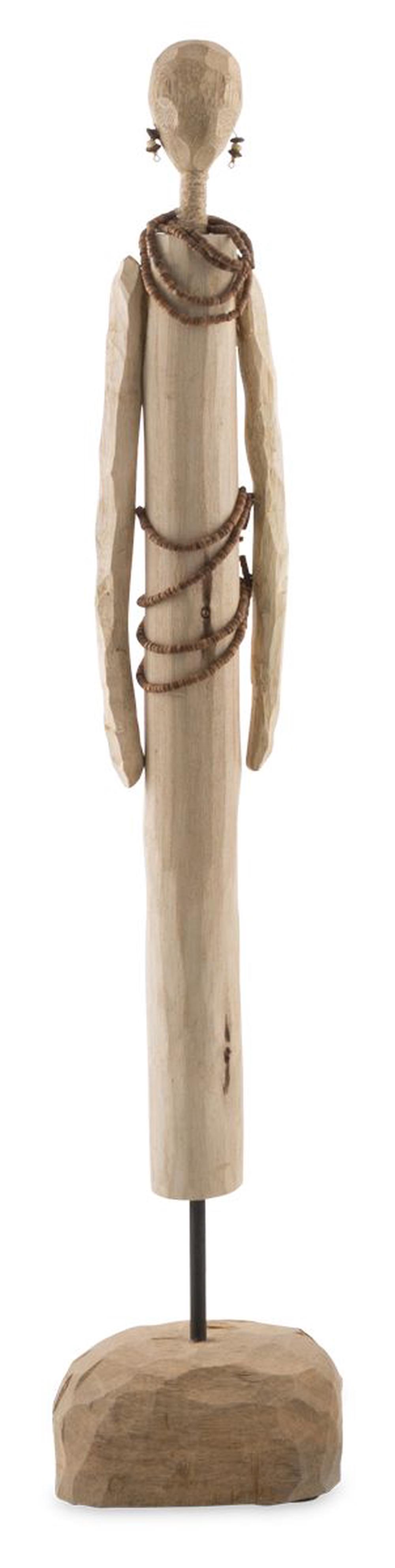 HG Living Zulu Mango Balli Wood African Warrior | Buy online at The Nile