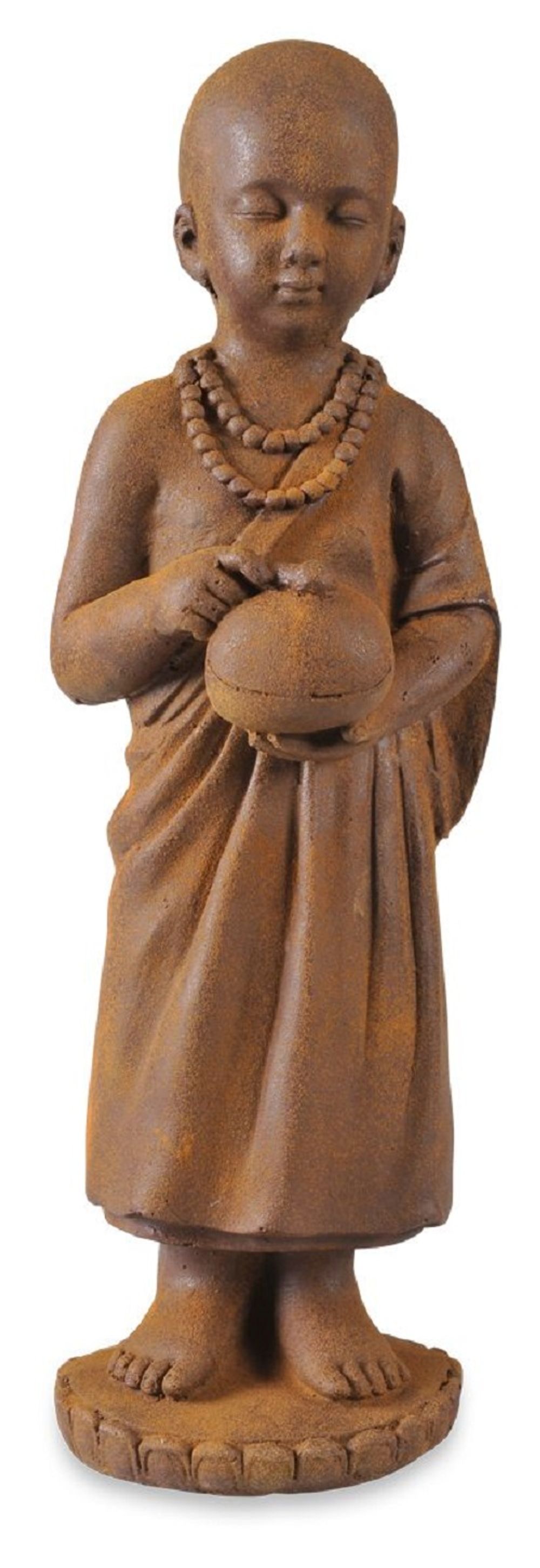 HG Living Banyu Tall Standing Buddha with Chime (Rust) | Buy online at ...