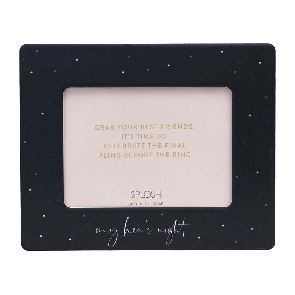 Splosh Wedding Hen's Night 5x7 Frame | Buy online at The Nile