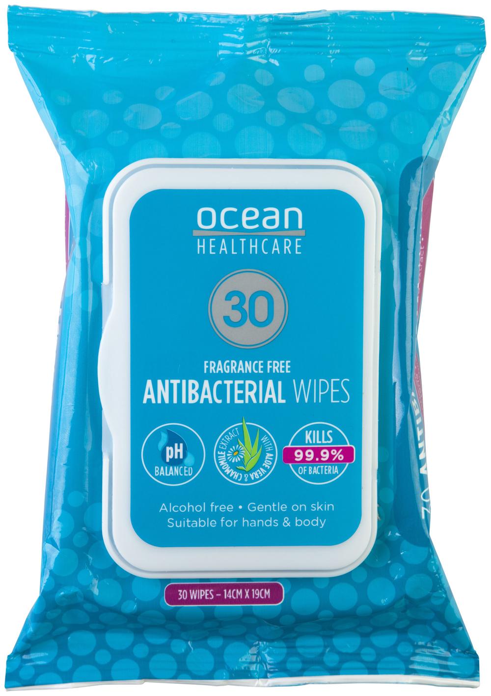Ocean Healthcare Antibacterial Wipes | Buy online at The Nile