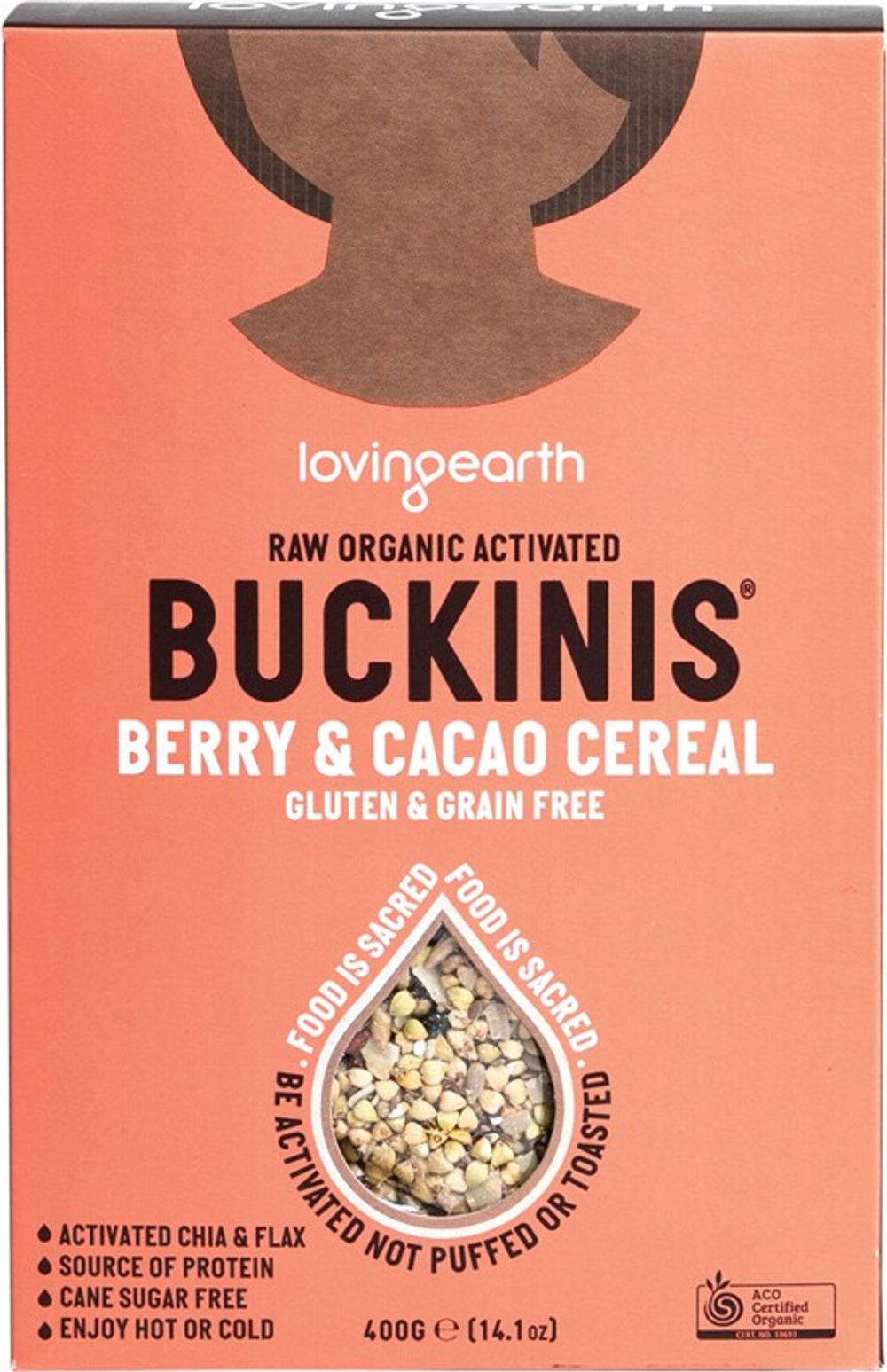 Loving Earth Buckinis (Berry & Cacao Cereal) - 400g | Buy online at The ...