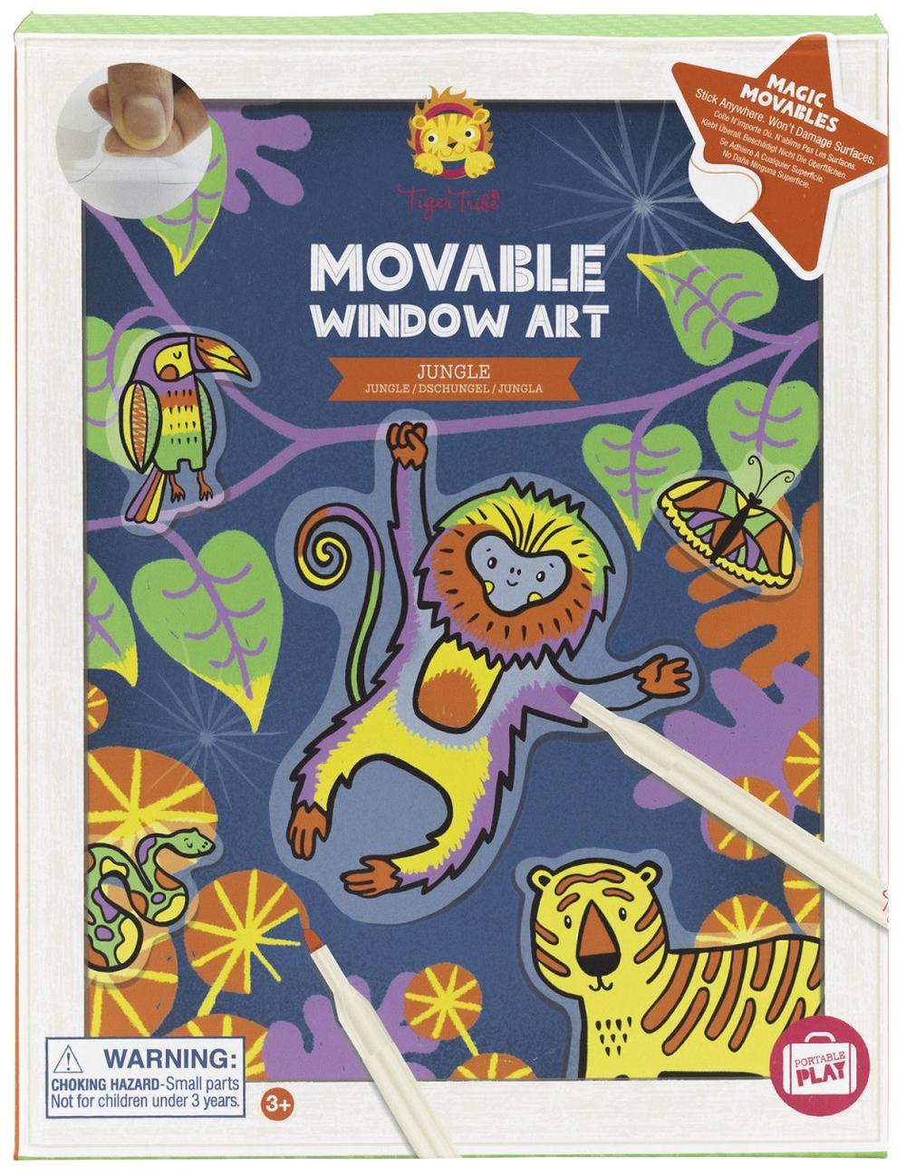 Tiger Tribe Movable Window Art - Jungle | Buy online at The Nile