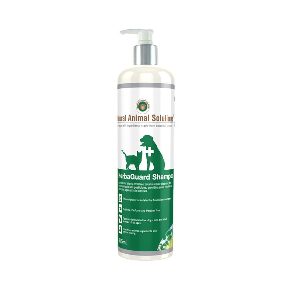 Natural Animal Solutions Herbaguard Shampoo - 375mL | Buy online at The ...