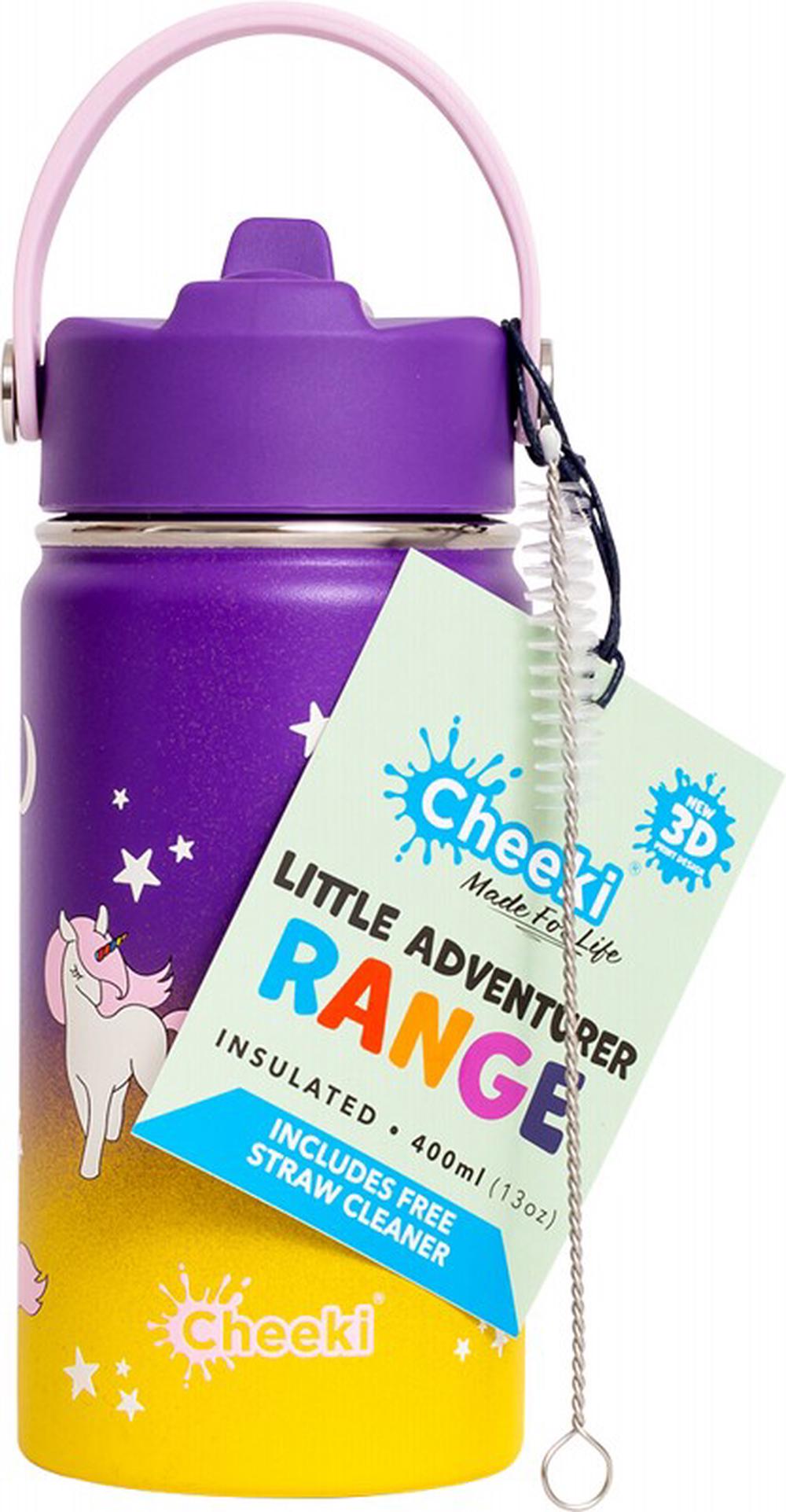 Cheeki Kids Bottle Insulated (Unicorn) - 400mL | Buy online at The Nile