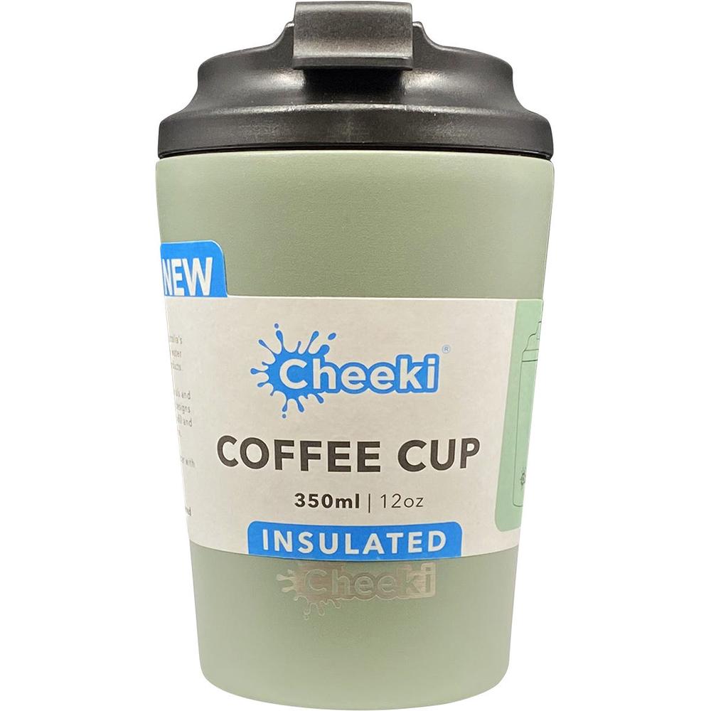 Cheeki Coffee Cup (Moss) - 350mL | Buy online at The Nile