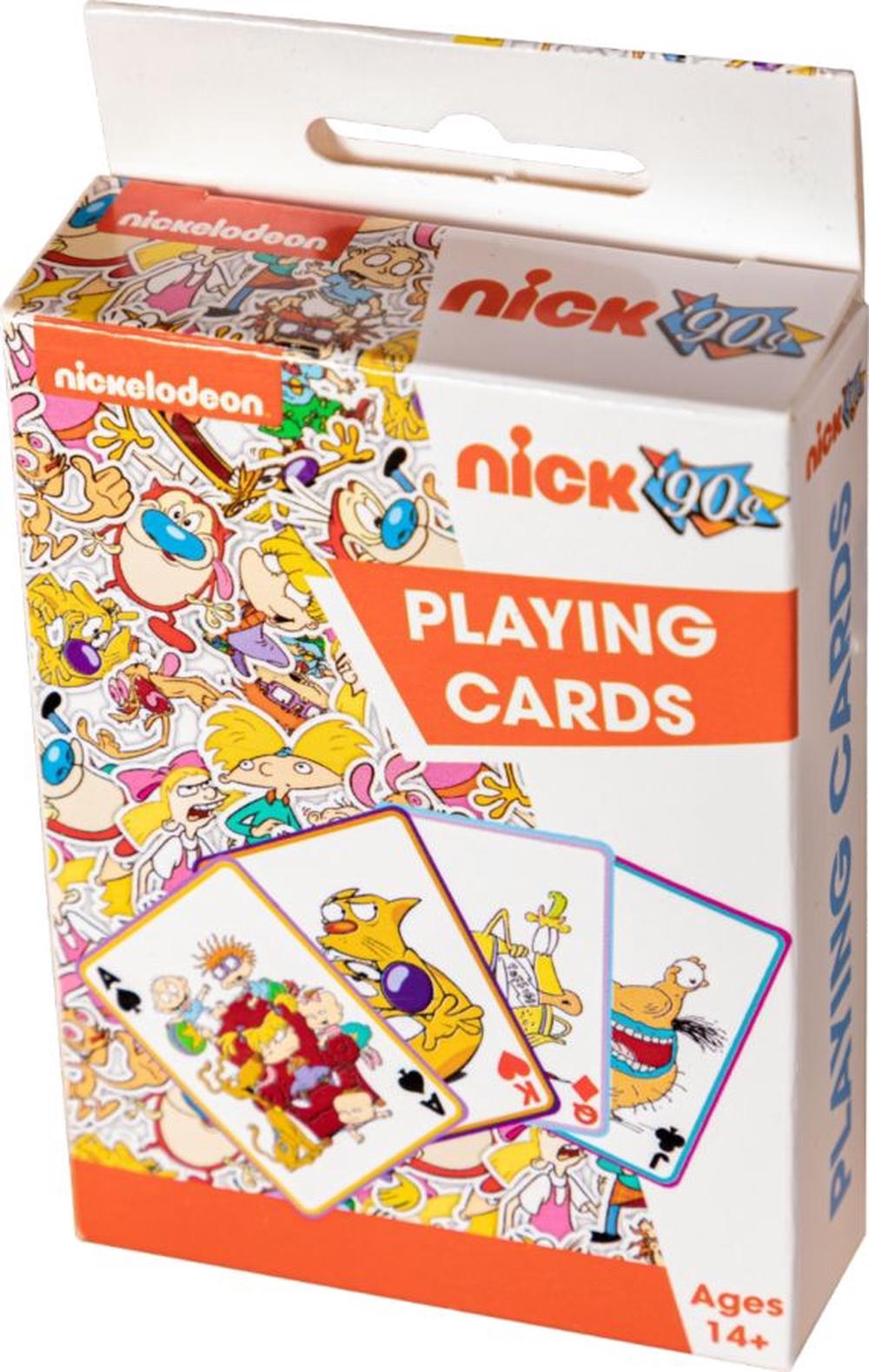 Ikon Collectables Nick 90's - Playing Cards | Buy online at The Nile
