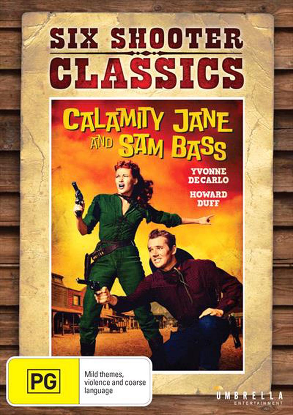 Calamity Jane And Sam Bass, DVD | Buy online at The Nile