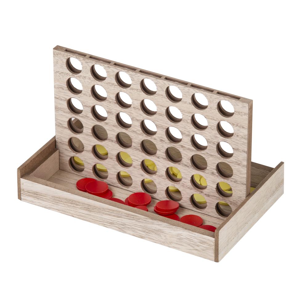 Emporium Line Em Up Game (Natural/Red/Yellow) - 24.5x4x15cm | Buy ...