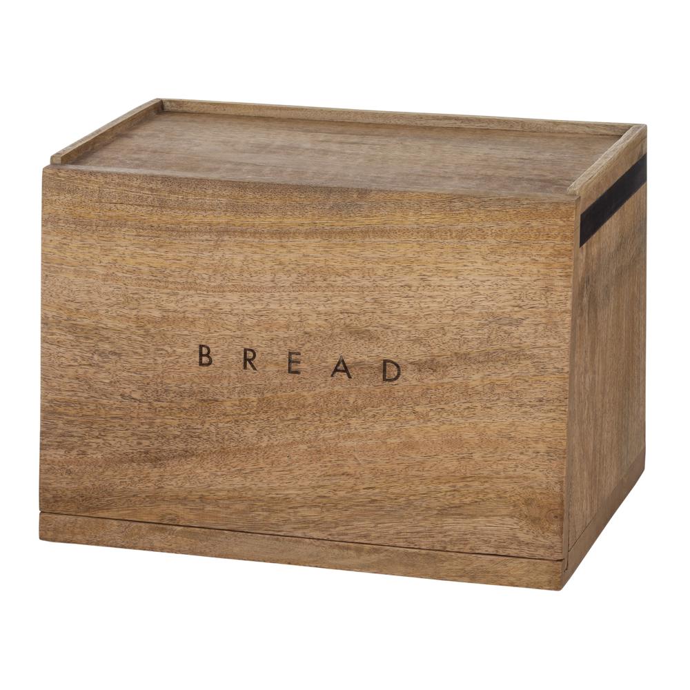 Academy James Bread Box (Natural/Black/Gold) - 36x24x22cm | Buy online ...