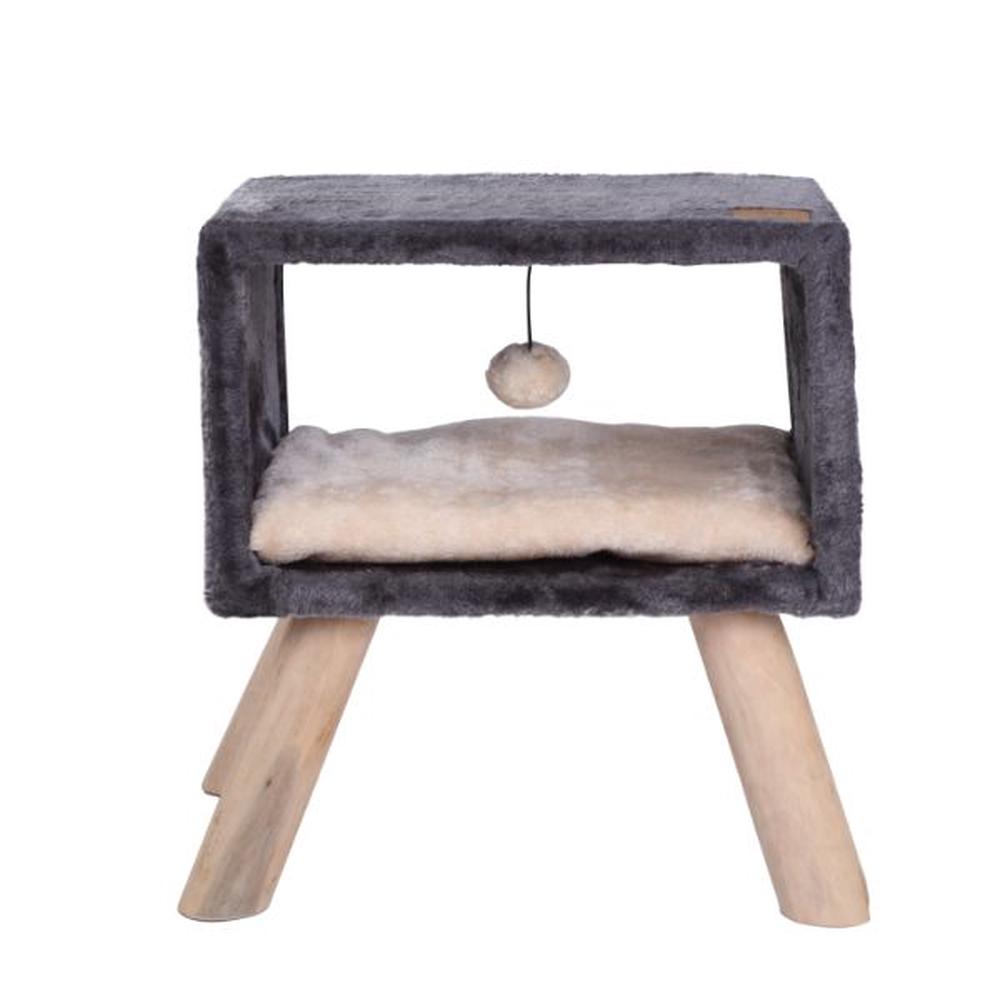 Charlie's Pet Bed Side Table Cat Scratcher (Charcoal) - 40x30x40cm ...