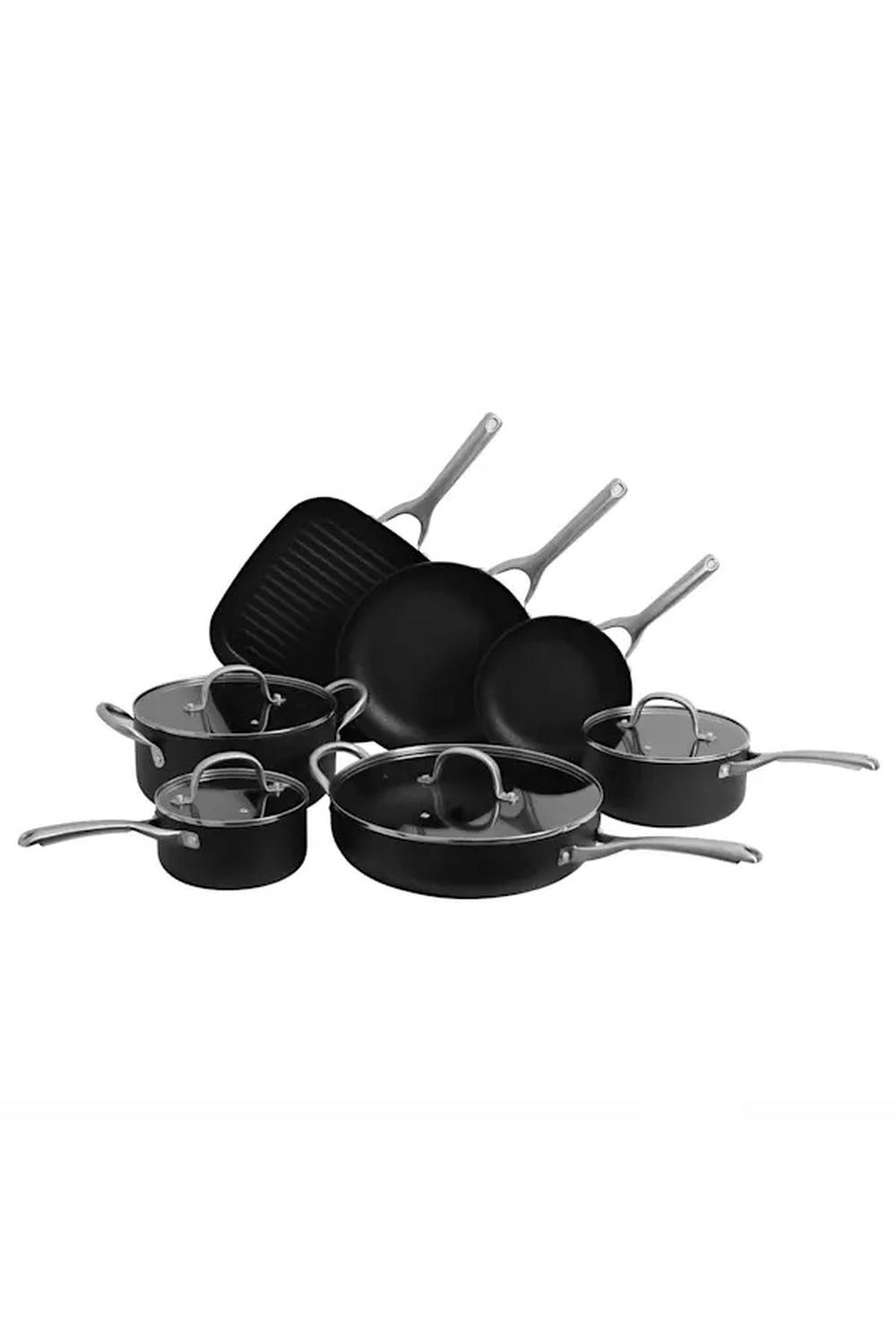 Gourmet Kitchen Meteore Non-Stick Cookware Set, 7 Piece | Buy online at ...