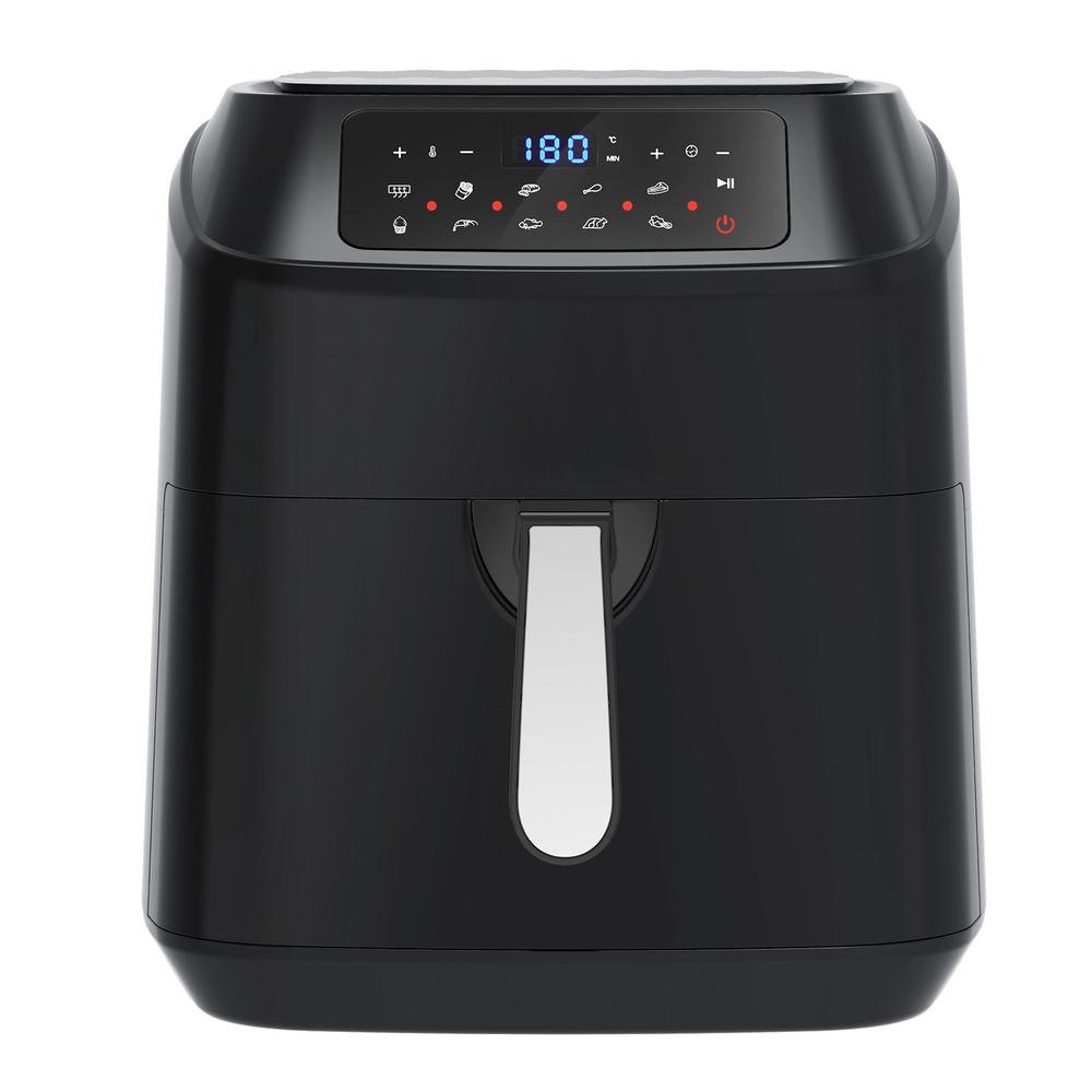 Kitchen Couture Multifunctional LCD One Touch Display Air Fryer (Black ...