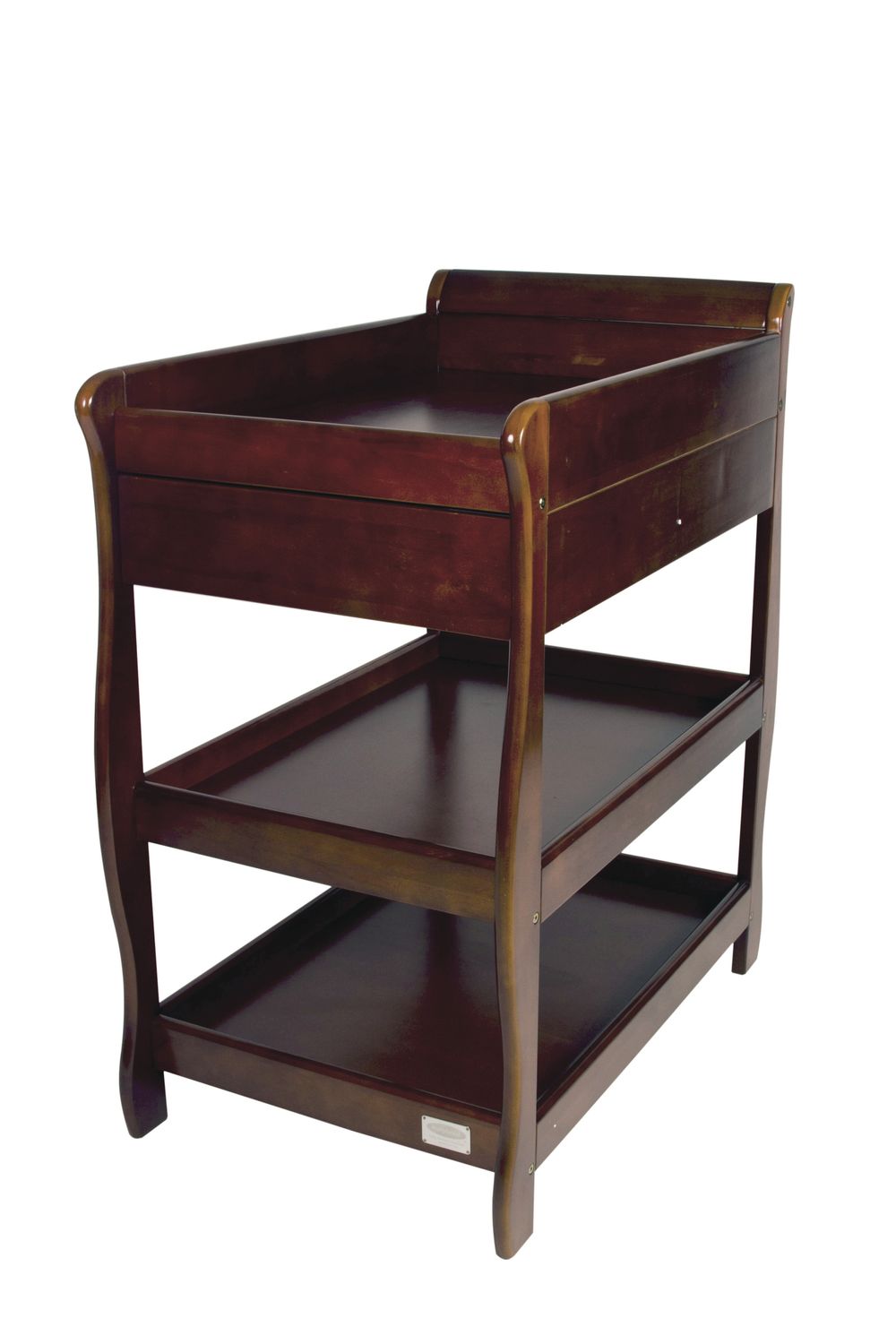 babyhood Sleigh Change Table With Drawer (Walnut) | Buy online at The Nile