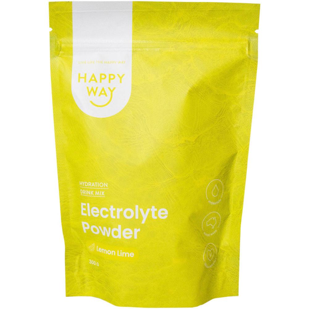 Happy Way Electrolyte Powder Lemon Lime - 300g | Buy online at The Nile